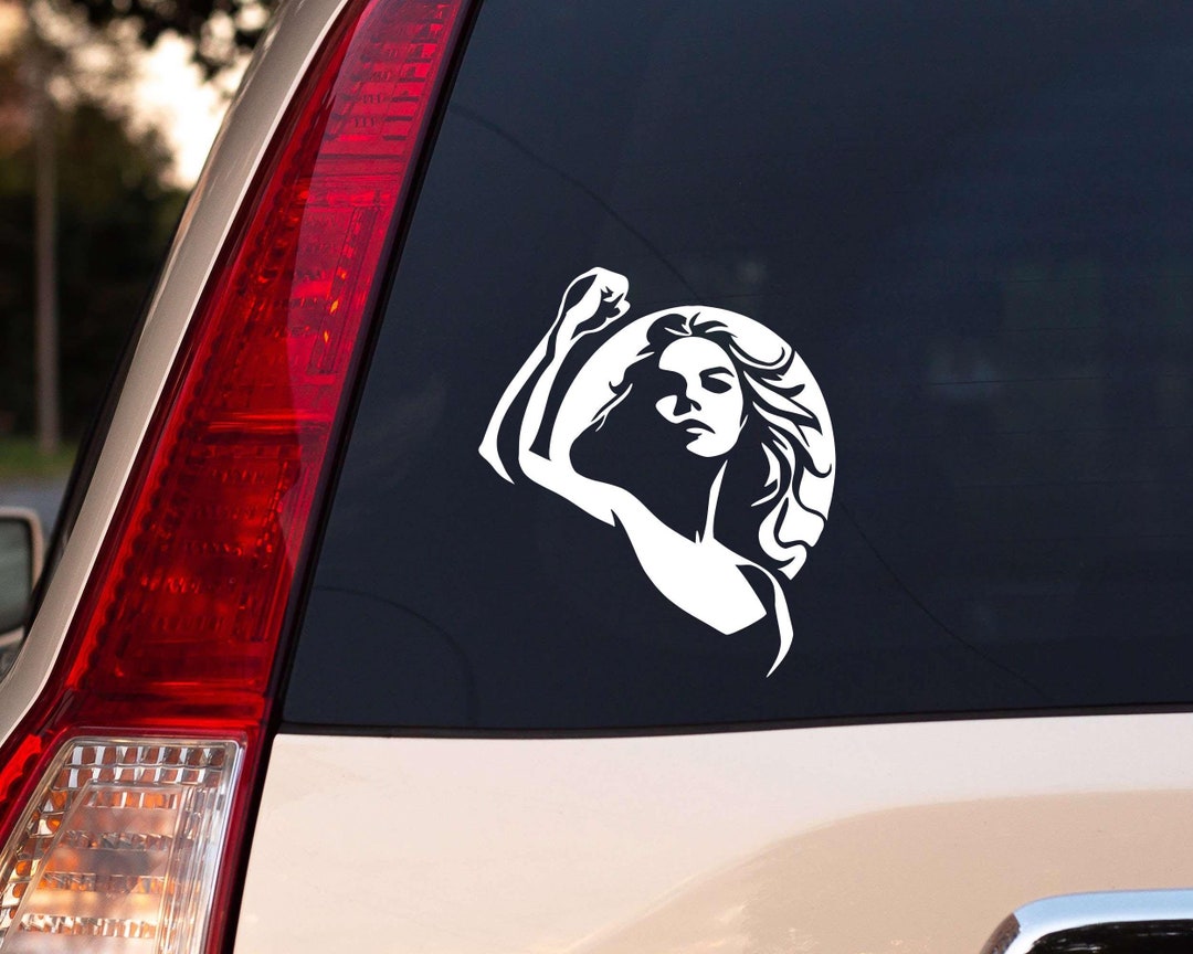 Feminism Car Decal · Powerful 4B Movement Vinyl Art Sticker for Car ...