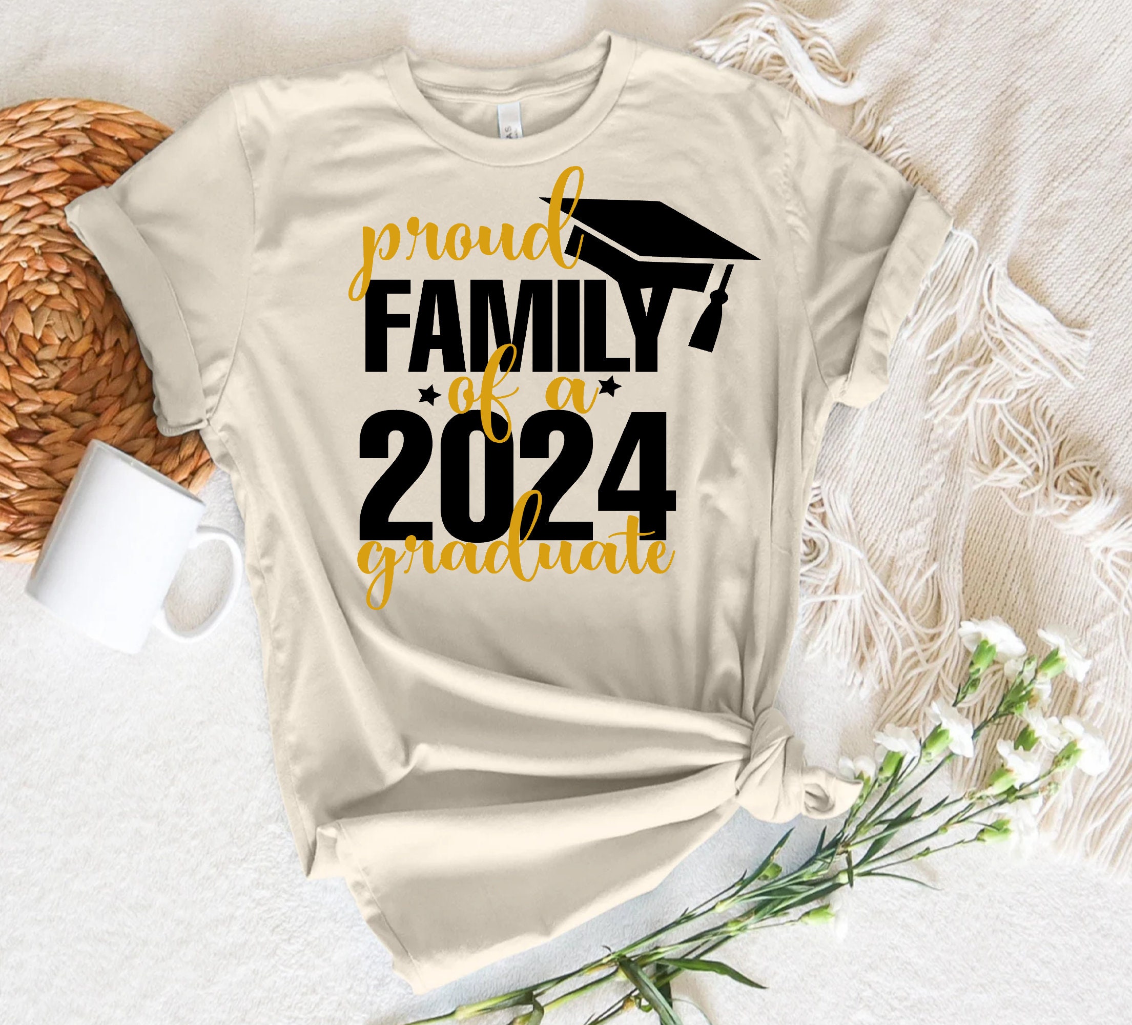 Graduation Svg,proud Mom of a 2024 Senior SVG Png,proud Senior Family ...