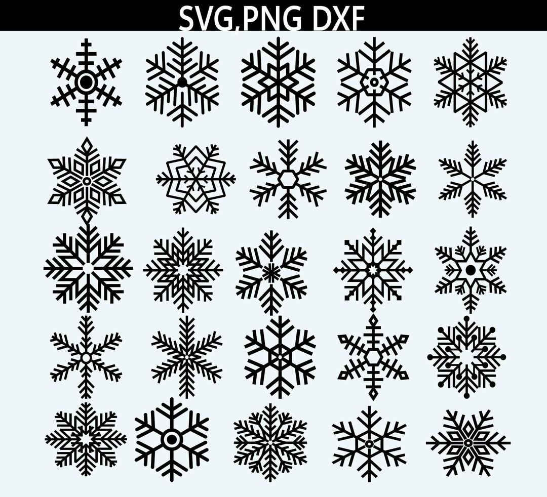 Snowflake SVG, Snowflake Svg Bundle,flake Winter Svg,christmas SVG ...