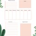 Weekly Planner Bundle Digital Download Svg |weekly Planner Template Png ...