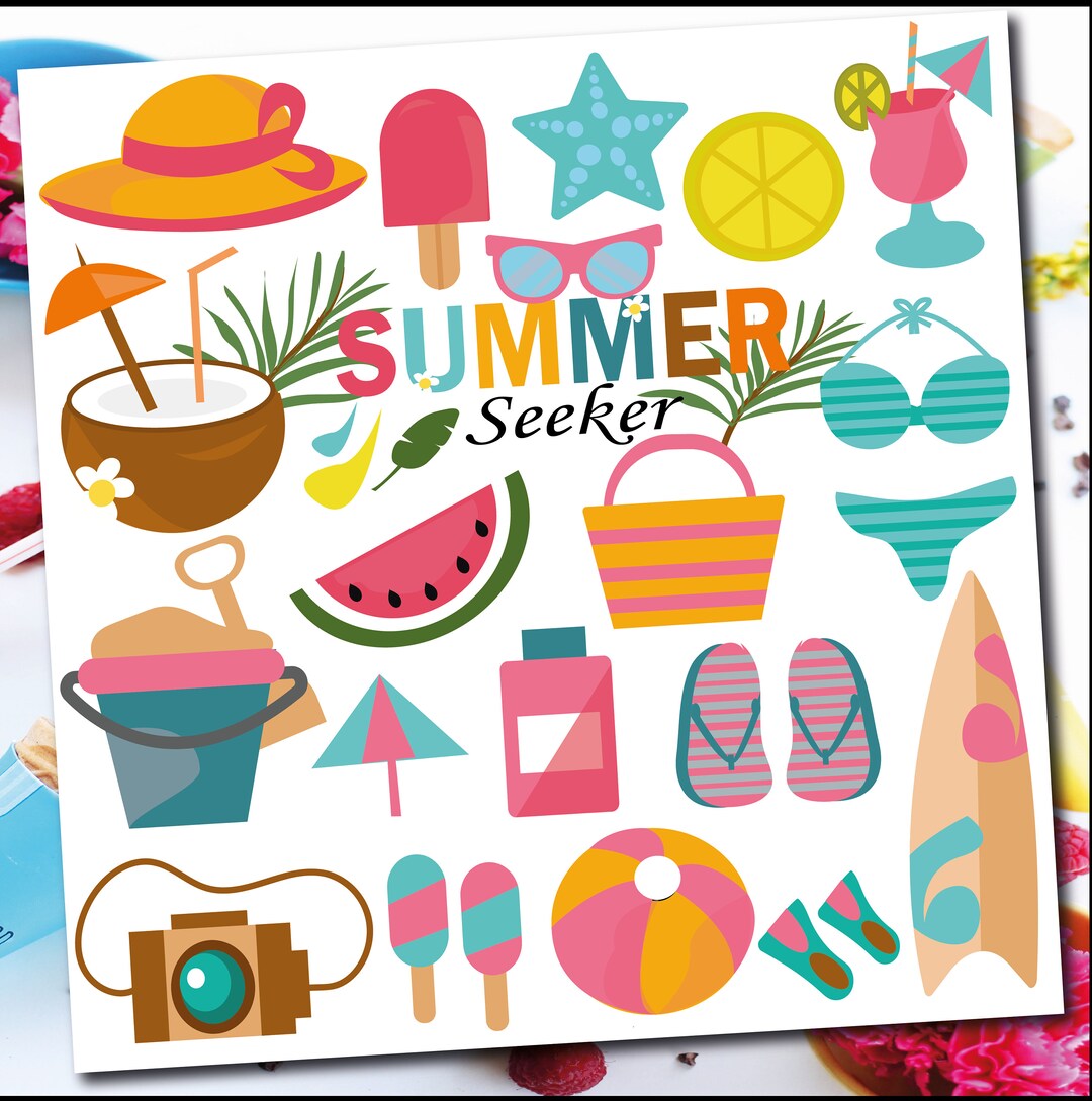 Summer Cliparts Pool Party Clipart Summer Season Cliparts Summer ...
