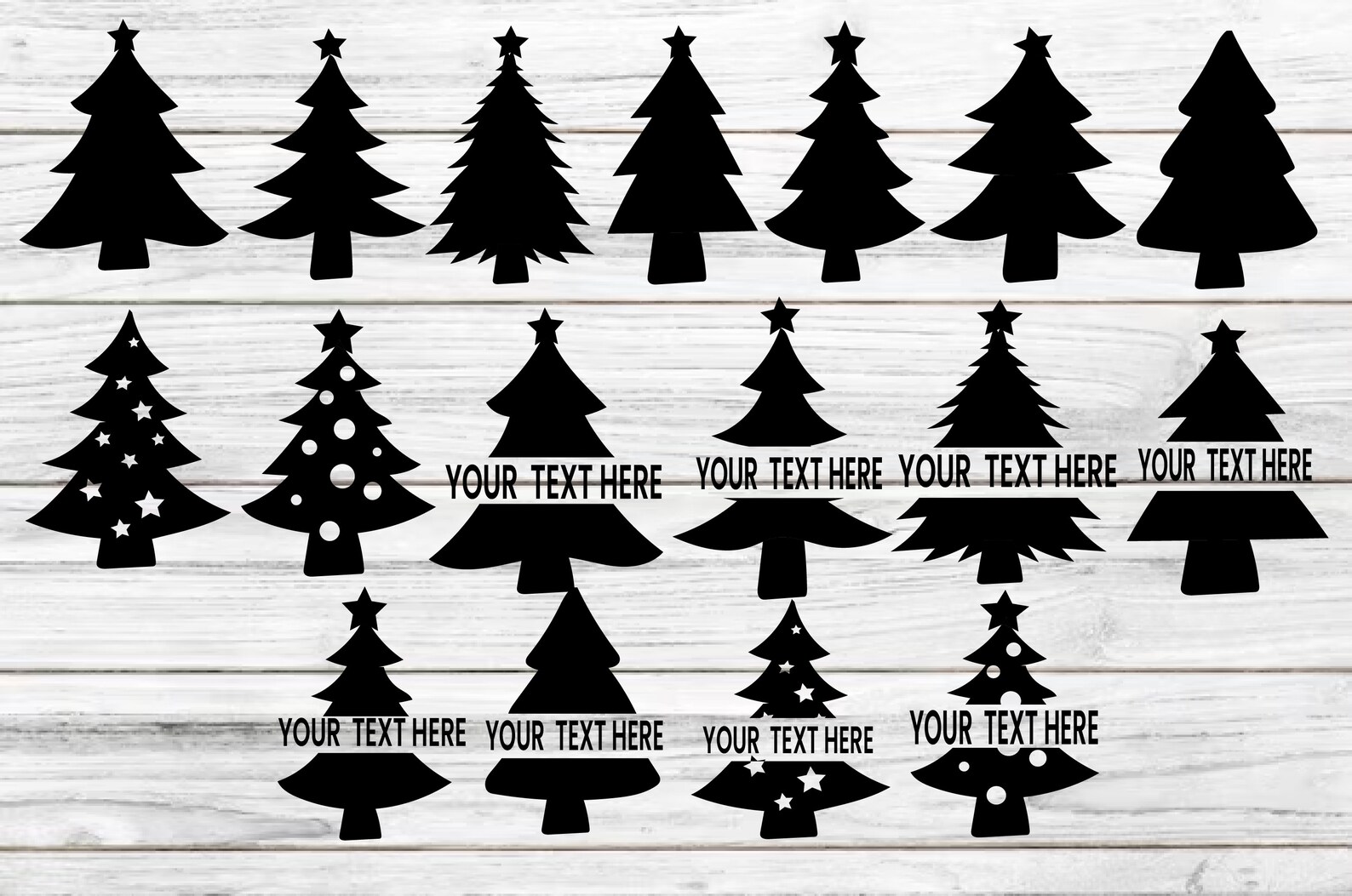 Christmas Tree Svg Bundle, Christmas Svg,christmas Tree Svg, Christmas ...