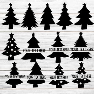 Christmas Tree Svg Bundle, Christmas Svg,christmas Tree Svg, Christmas ...