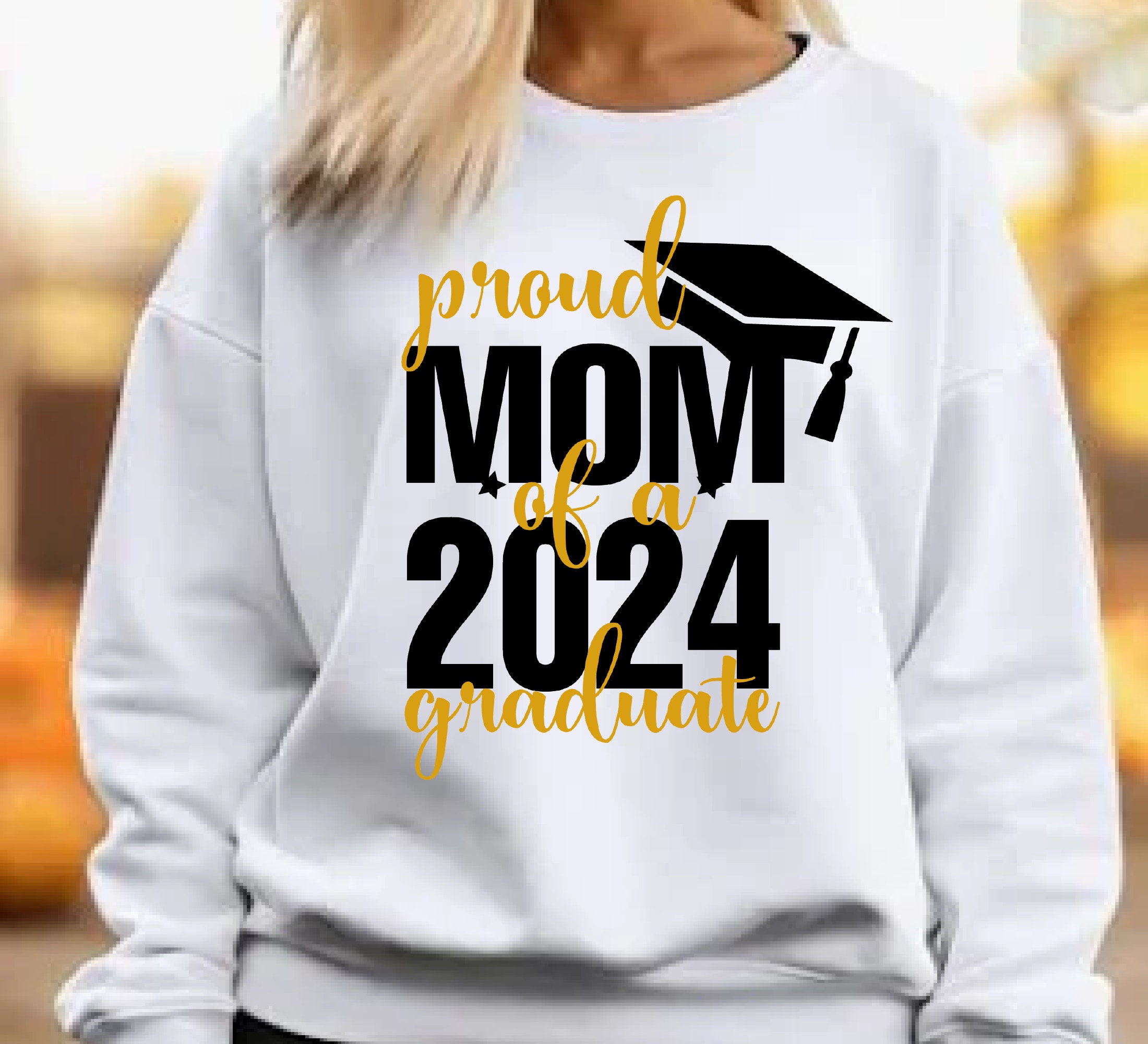 Graduation Svg,proud Mom of a 2024 Senior SVG Png,proud Senior Family ...