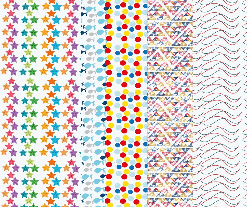 Sea Creatures Clipart Set, Sea Animals Clipart,crab, Fish, Octopus ...