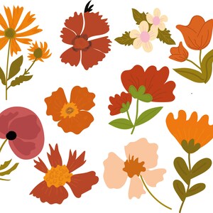 Wildflowers Svg, Wild Flower Svg, Floral Svg, Spring Clipart ...