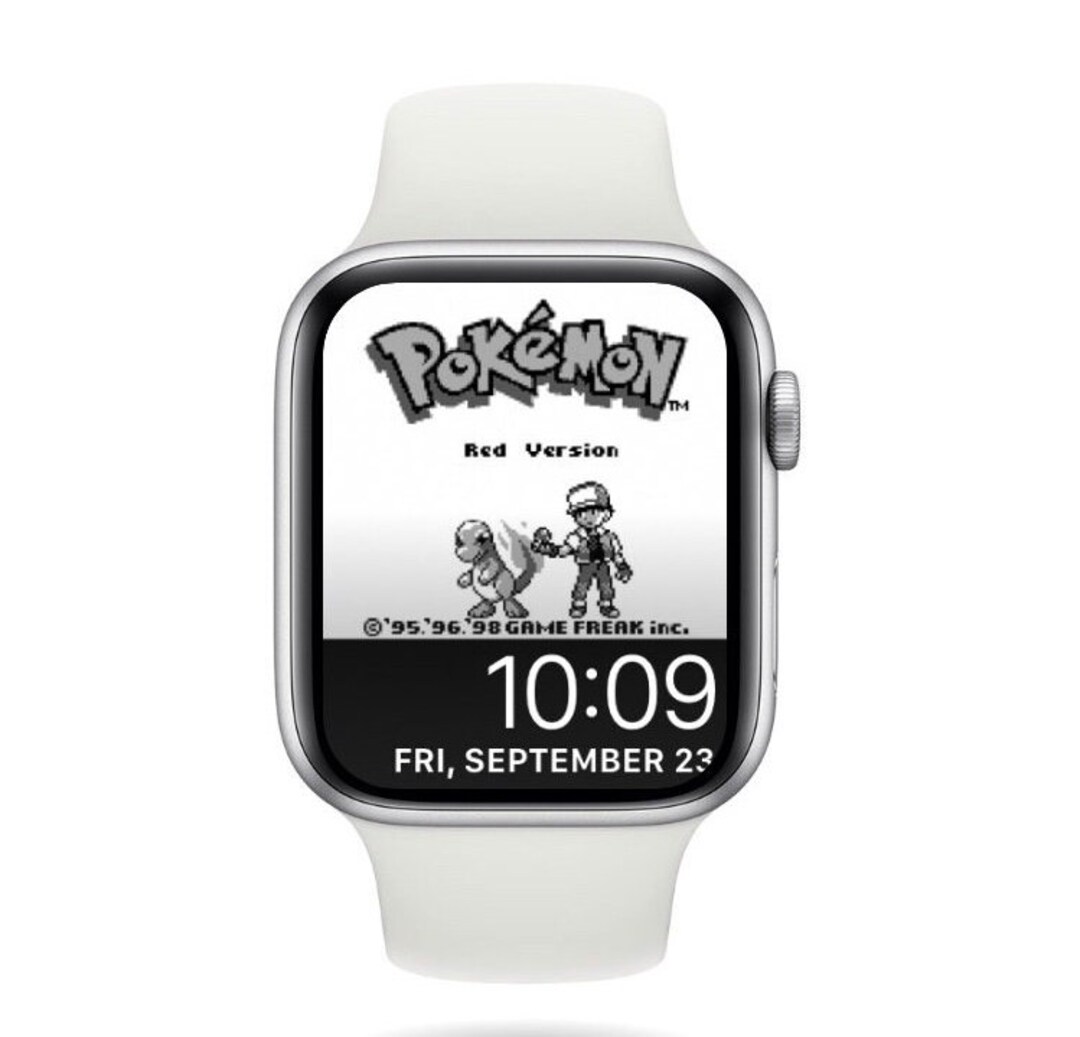 Pokémon Red Apple Watch Face Bundle - Etsy