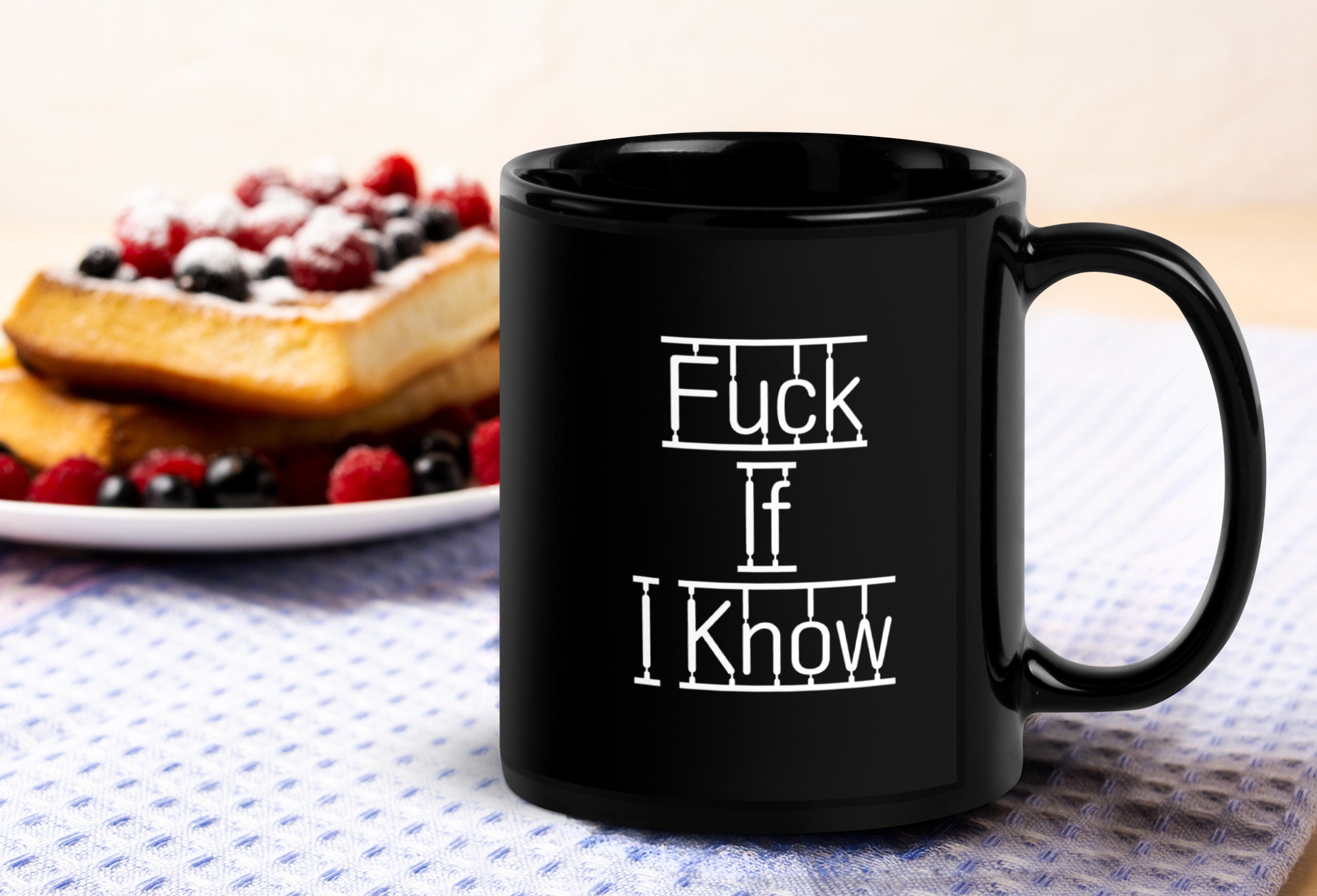 Funny Adult Coffee Mug, Black 11oz 15oz Mug, Adult Humor, Offensive Mug ...