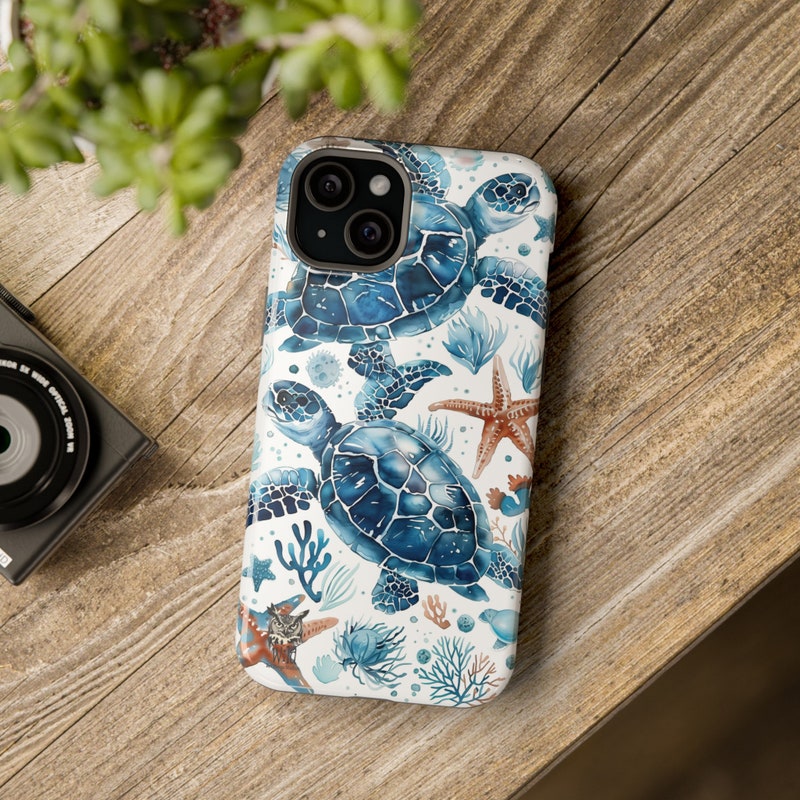 Turtle Cell Phone Case - Etsy