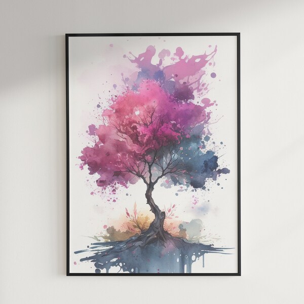Large Tree Art - Etsy