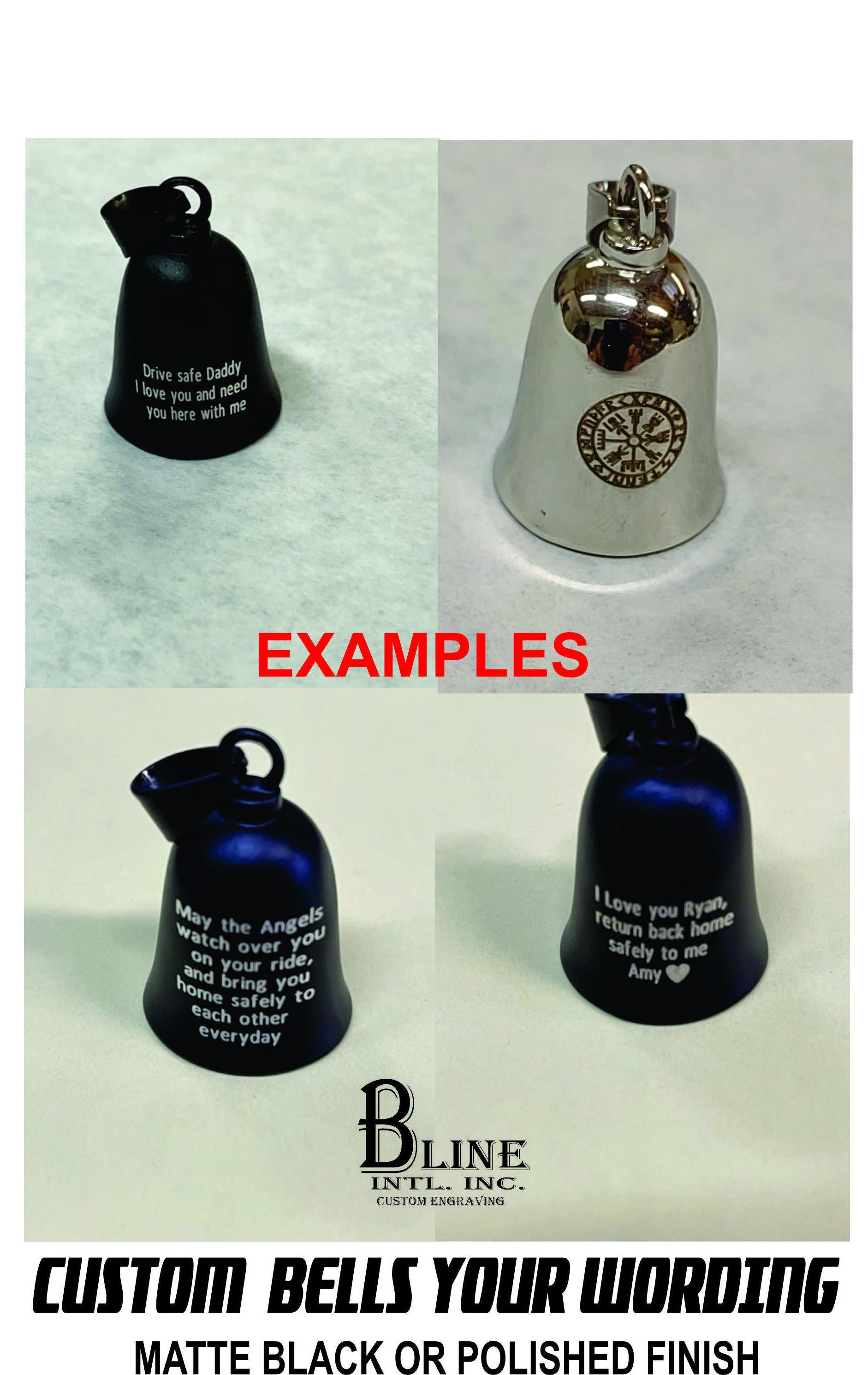 Custom Engraved Biker Bell: Personalized Motorcycle Gremlin Bell - Etsy