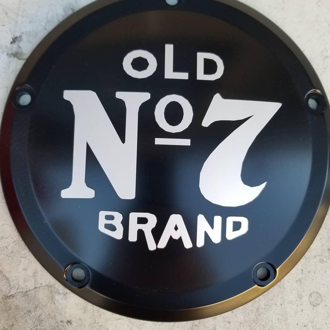 Old No.7 Harley Davidson Derby Cover Engraved - Etsy