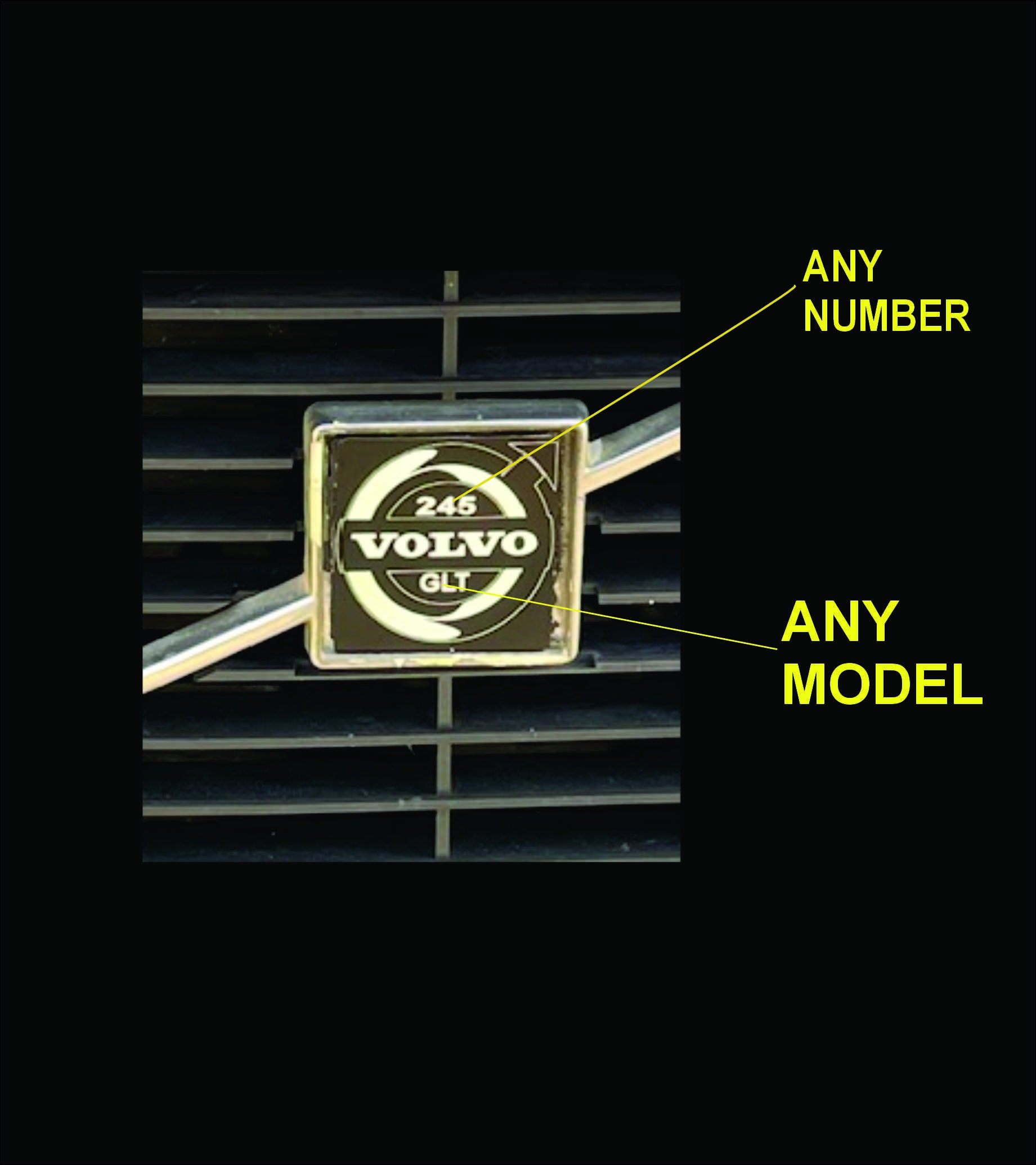 Volvo Custom Name Tags, Plaques - Etsy