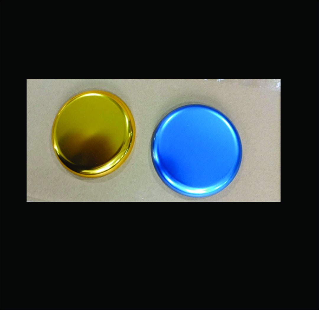Disc Golf Aluminum Mini Marker - Blank or Wording Custom - Etsy