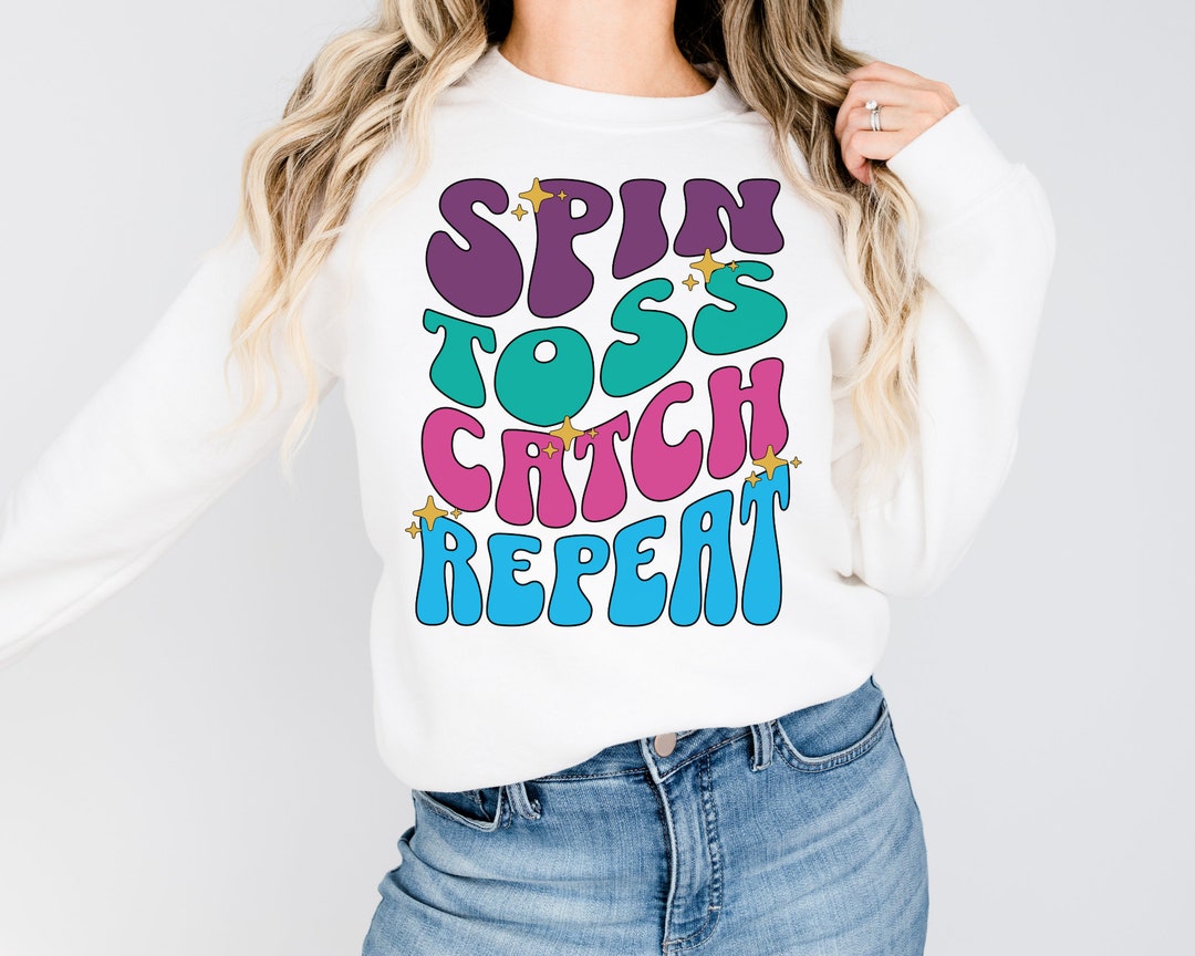 Cute Color Guard Retro Sweatshirt Colorguard Senior Gift Color - Etsy