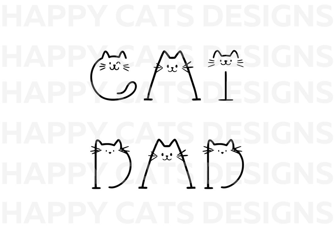 Cat Mom Digital Download SVG PNG JPG Feline Font - Perfect for Cat ...