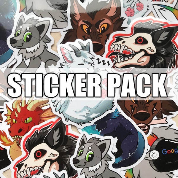 Furry Stickers Protogen - Etsy