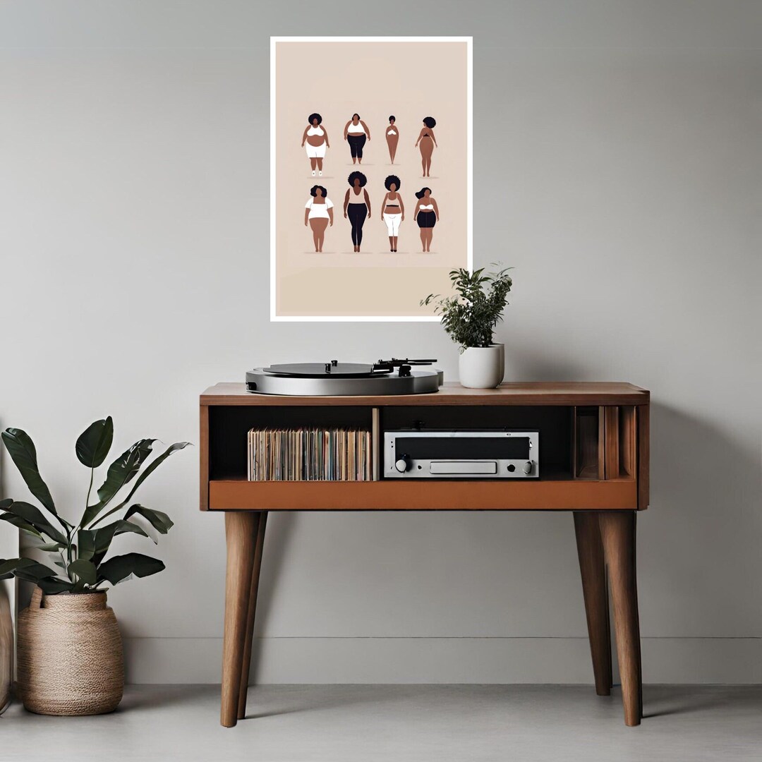 Embrace Yourself, Body Positivity Poster, Feminist Room Decor - Etsy