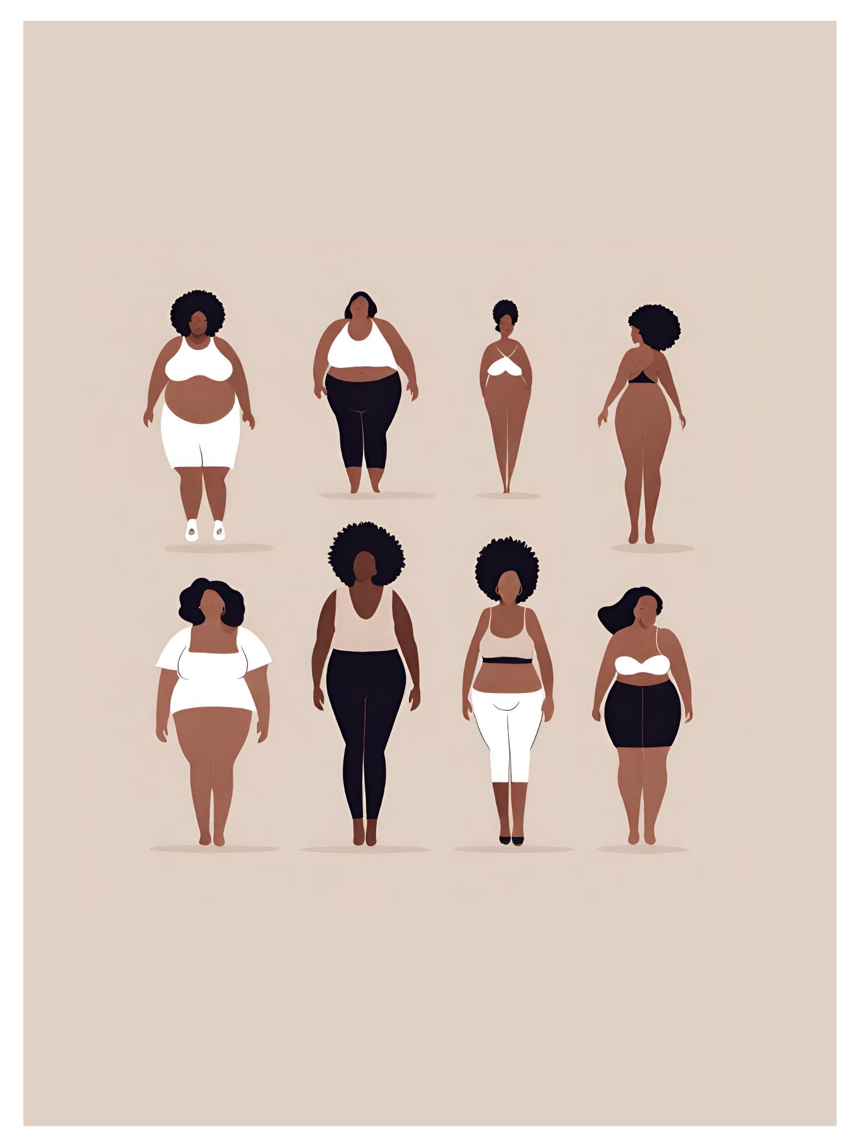 Embrace Yourself, Body Positivity Poster, Feminist Room Decor - Etsy