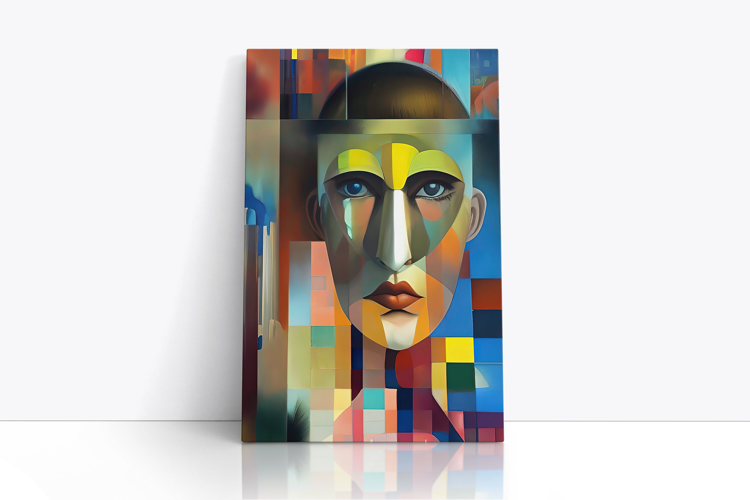 Abstract Face Painting Ideas