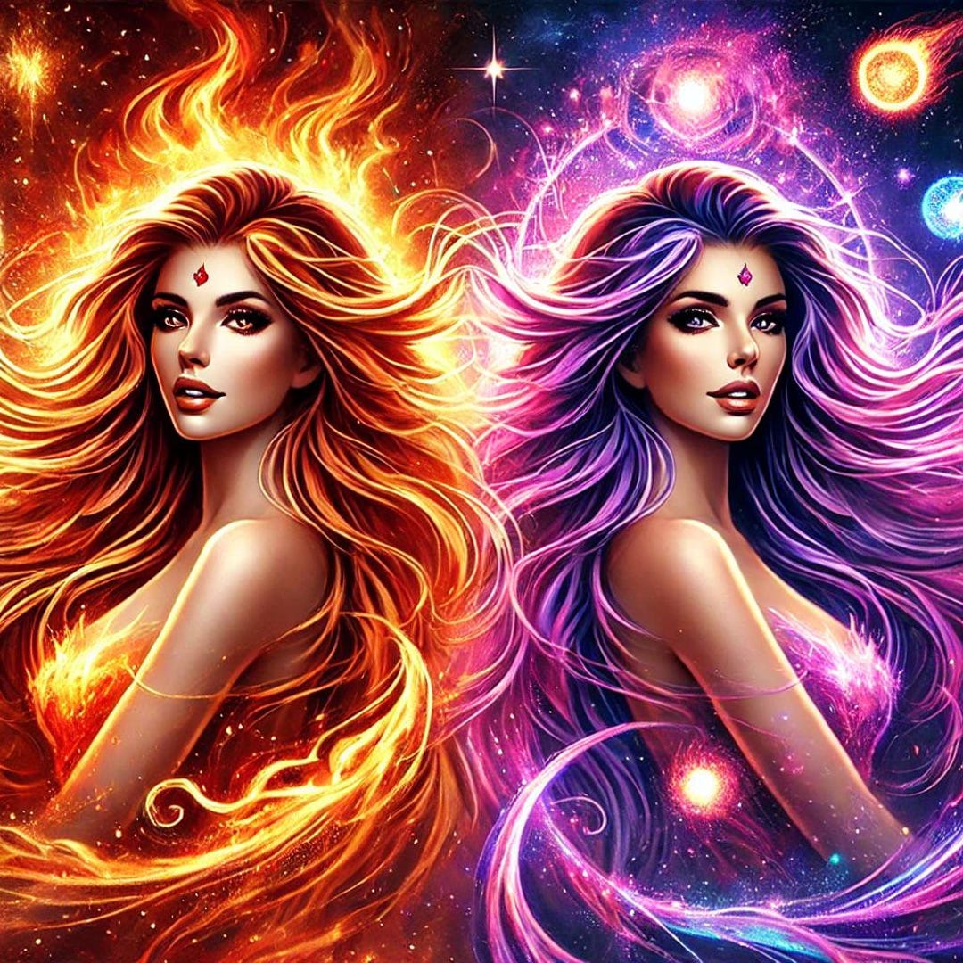 Mary and Katy Sexy Twins, Dual Flames, Sexy Spirit Companions, Intimate ...