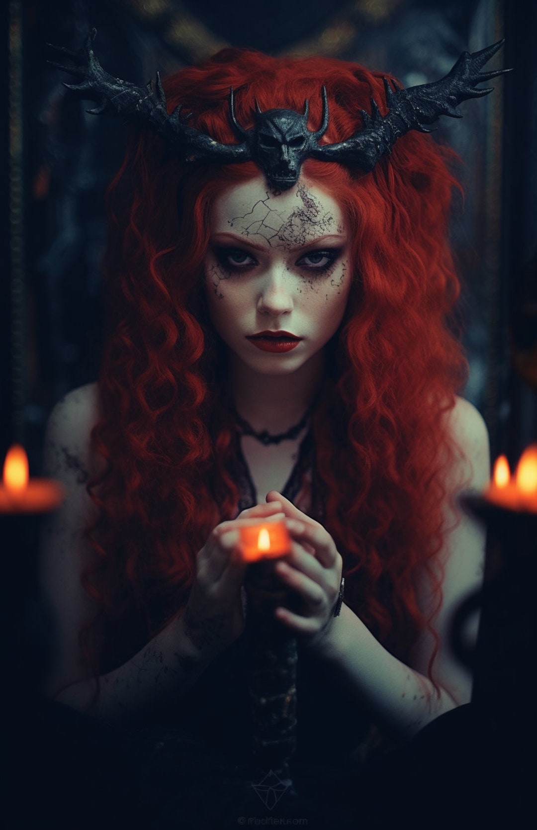 Ancient SEER WITCH Spirit Companion Living Entity Distant - Etsy