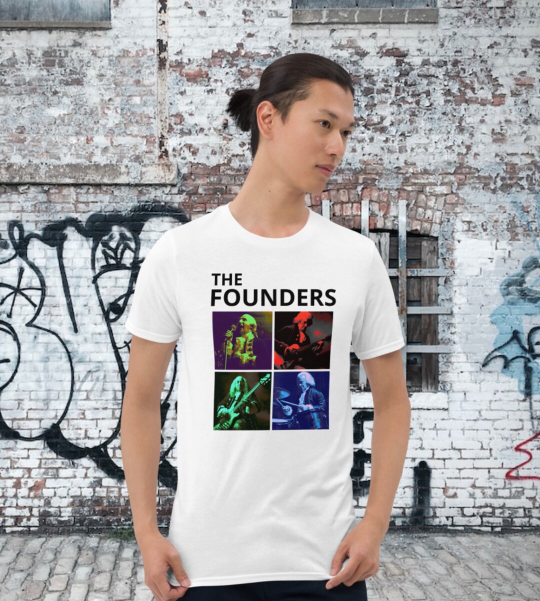 Tee - the Founders - Light - Graphic T-shirts - Funny / Patriotic ...