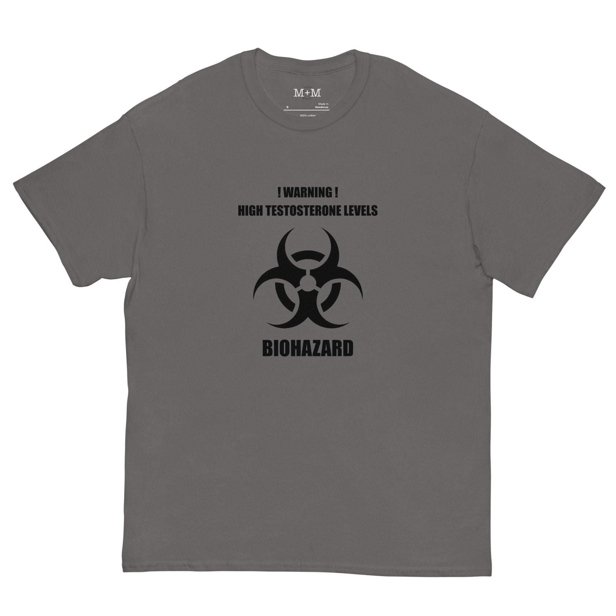 Tee - High Testosterone Levels - Biohazard - Graphic T-shirts ...
