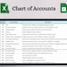 Chart of Accounts for Small Businesses | Bookkeeping Template ...