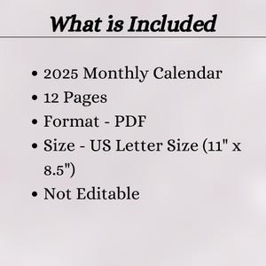 2025 Monthly Calendar With Notes | Landscape Printable Calendar ...
