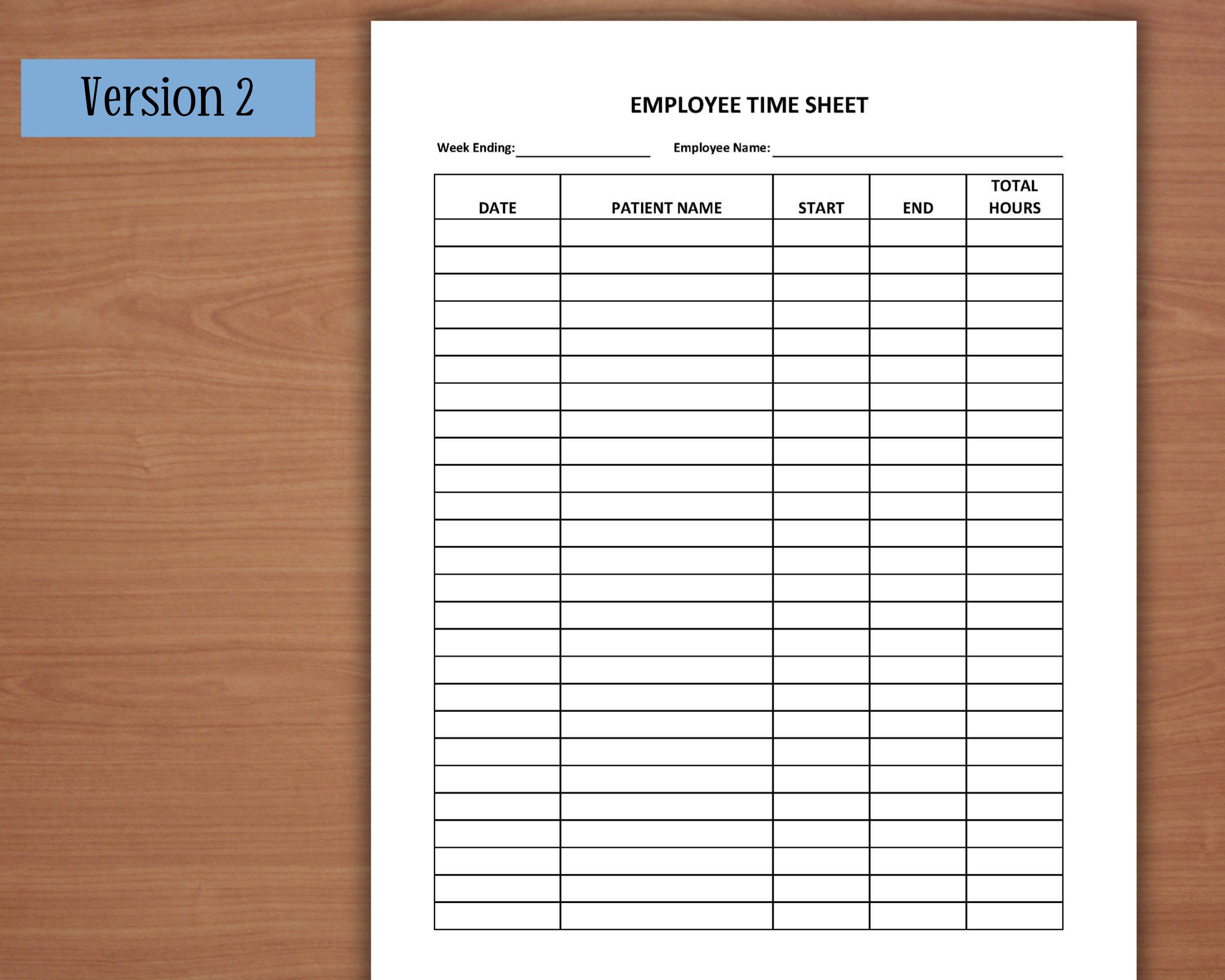 Caregiver Time Sheet Caregiver Timesheet Caregiver Log Caregiver Notes ...
