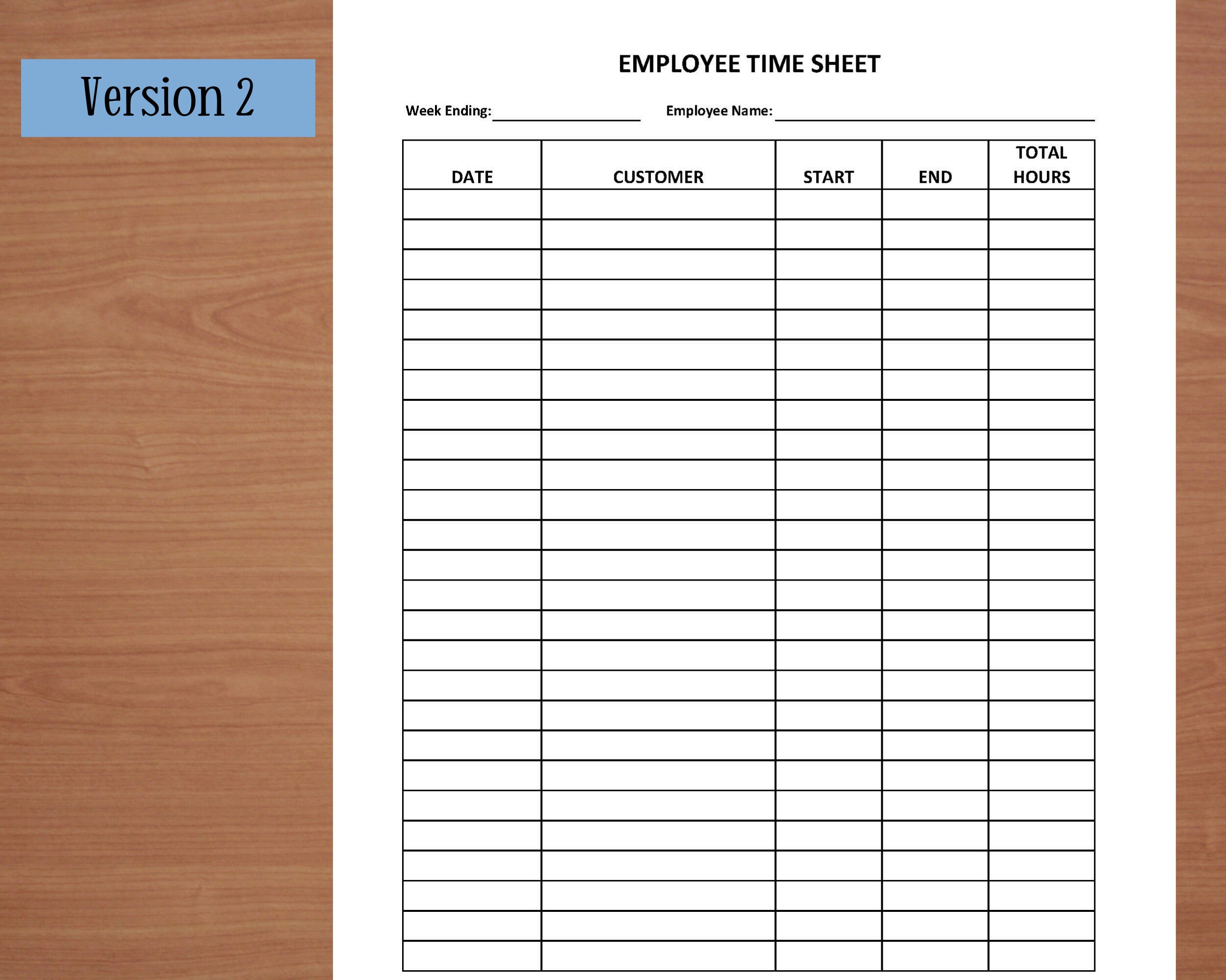 Construction Time Sheet Construction Timesheet Small Business Time ...