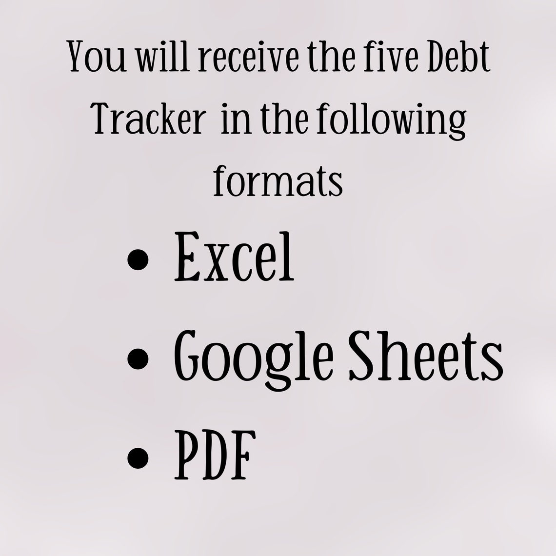 Debt Tracker Debt Repayment Excel Debt Snowball Debt Free Debt Tracker ...