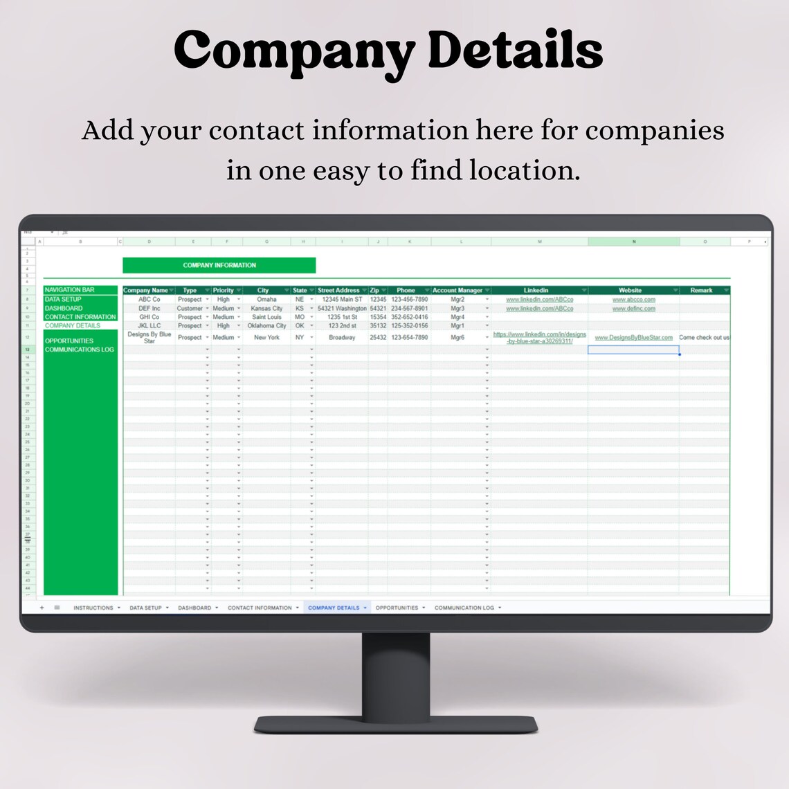 Client Tracker | Client Planner | Client Management | CRM Dashboard ...