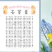 Printable Word Search Easter Word Search Easter Basket Stuffers Easter ...