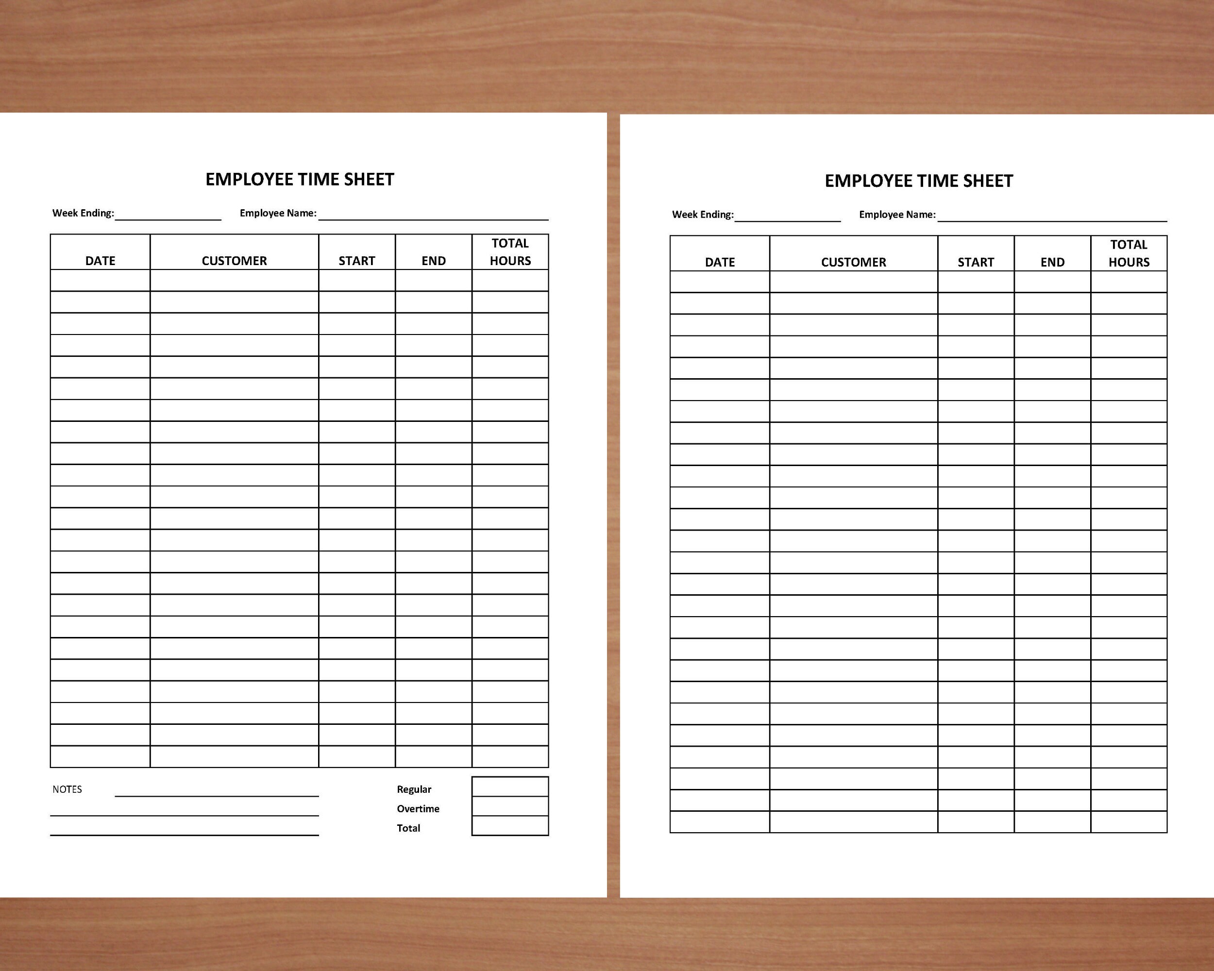 Construction Time Sheet Construction Timesheet Small Business Time ...