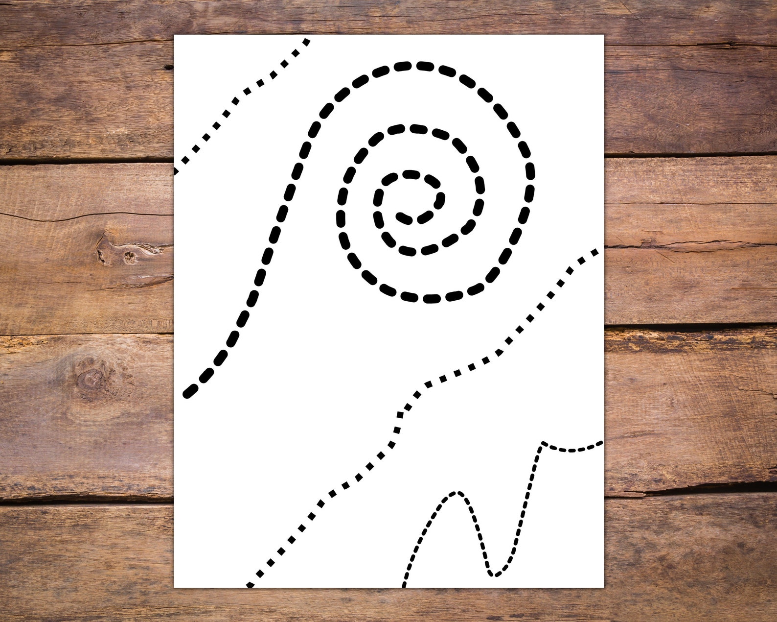 Montessori Cutting Strips Montessori Materials Scissor Skill Worksheet ...