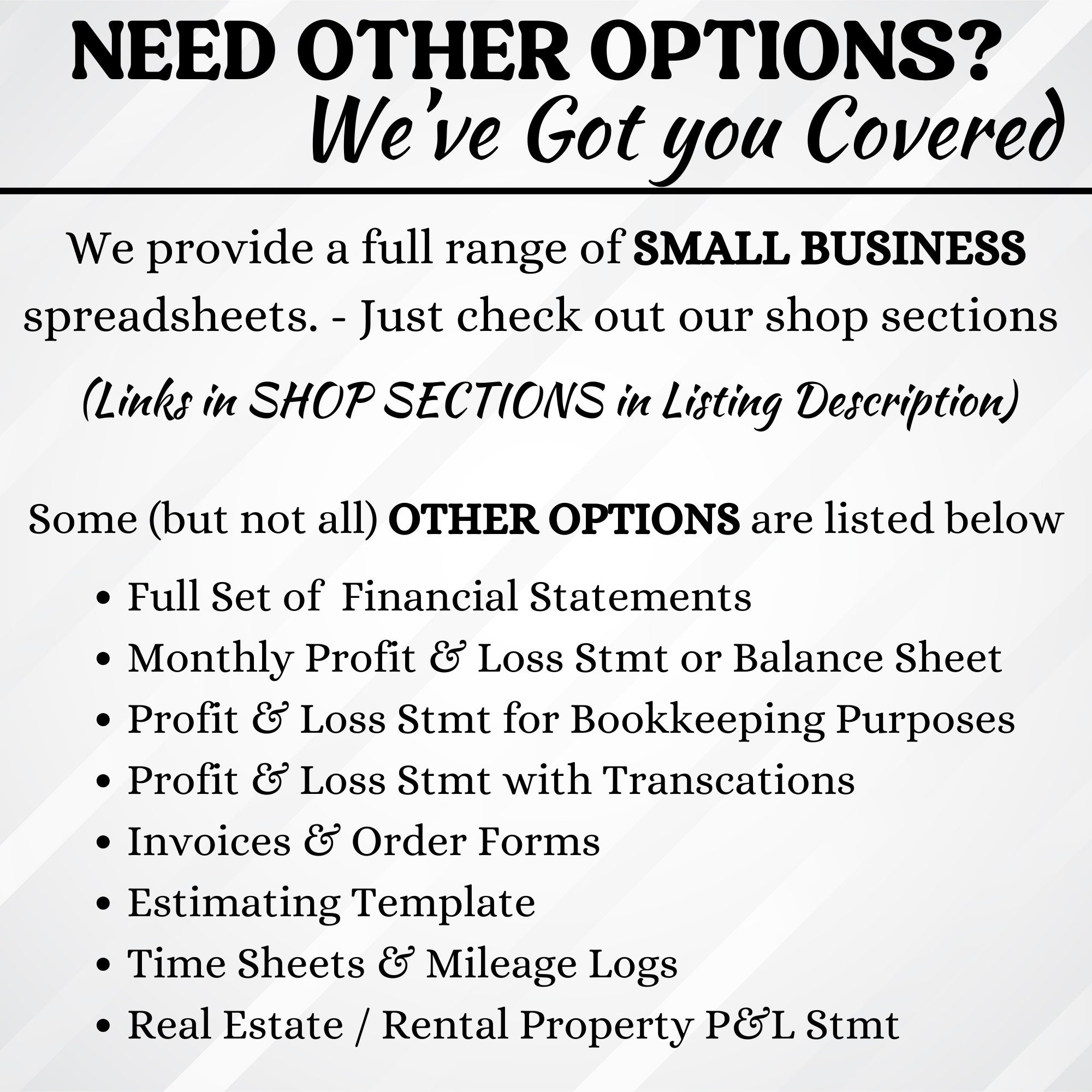 Chart of Accounts for Small Businesses | Bookkeeping Template ...
