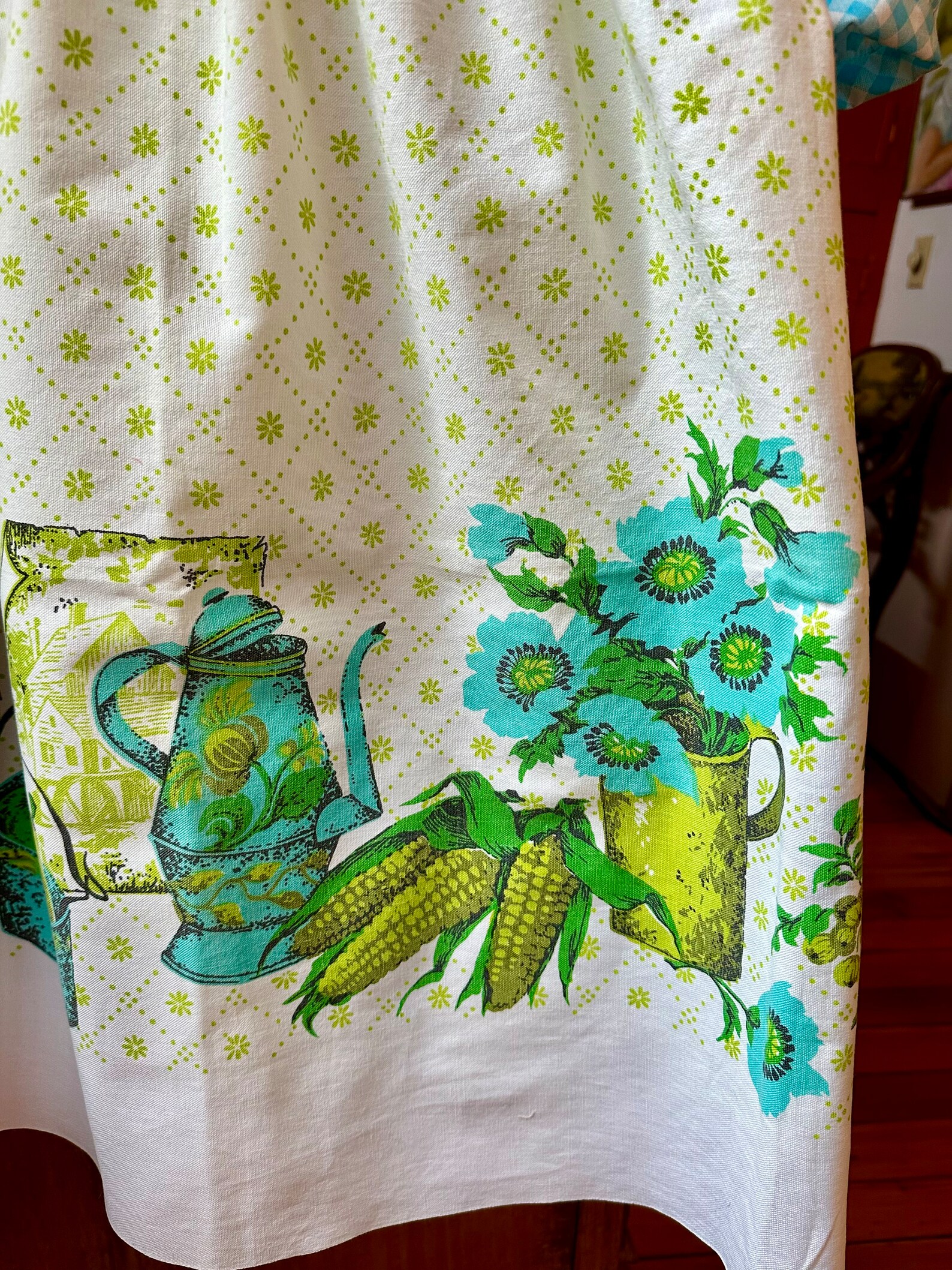 Handmade Dress Vintage Materials country Landscape - Etsy