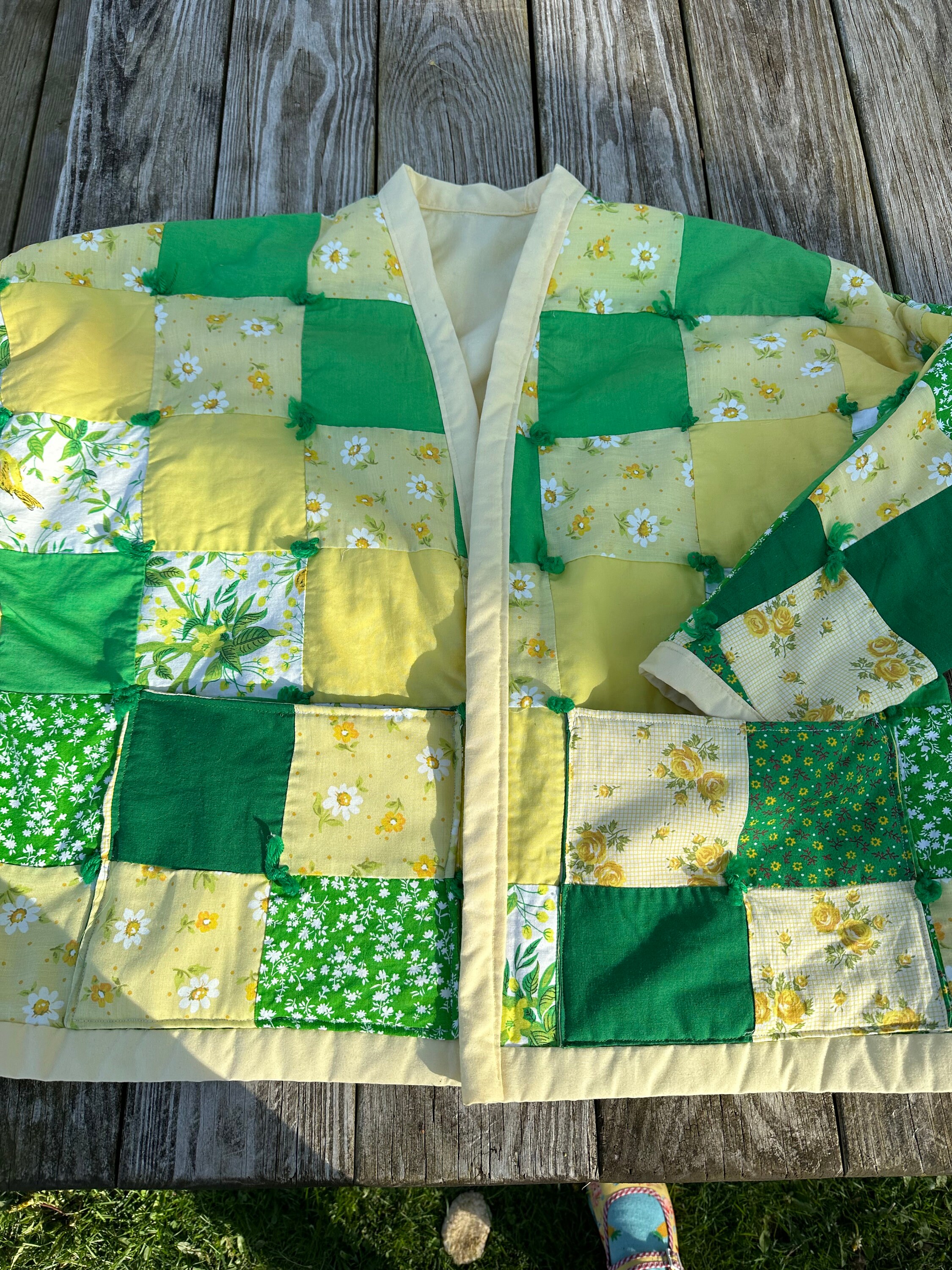 Vintage Quilt Jacket - Etsy