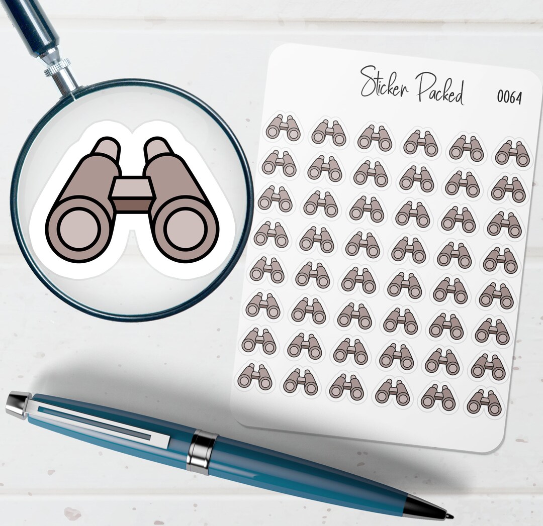 Binoculars Planner Sticker Binoculars Icon Sticker Binoculars Sticker ...