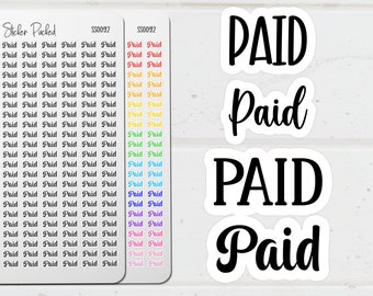 Self Care Planner Sticker Self Care Script Sticker Self Care Word ...