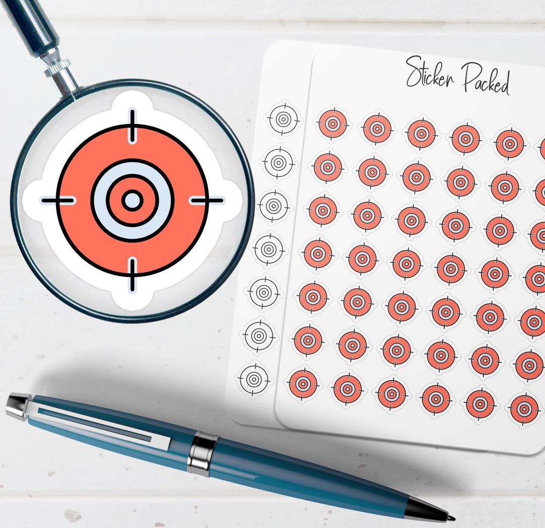 Scope Planner Sticker Scope Icon Sticker Scope Sticker - Etsy