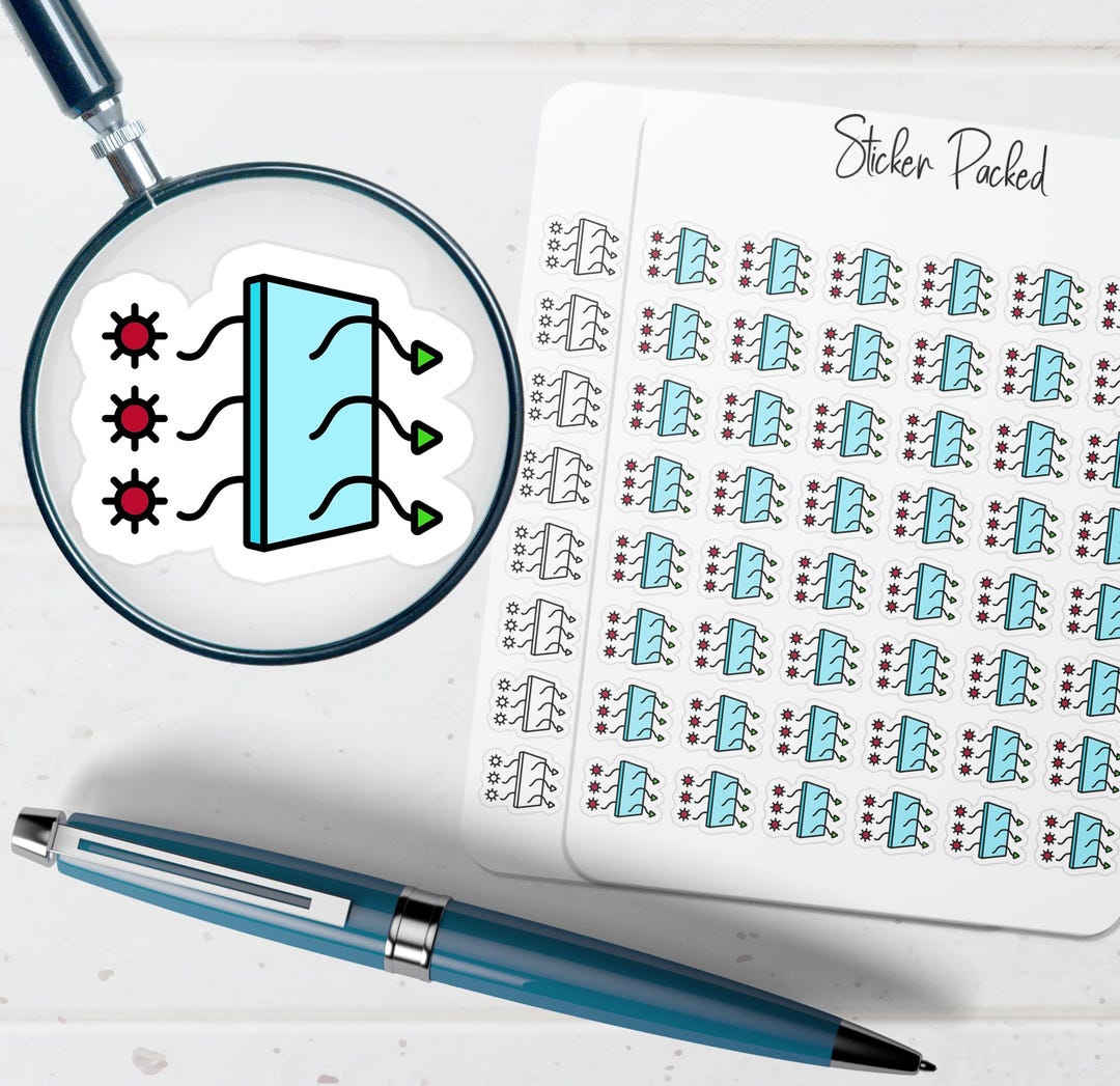 Hepa Filter Planner Sticker Hepa Filter Icon Sticker Hepa Filter ...