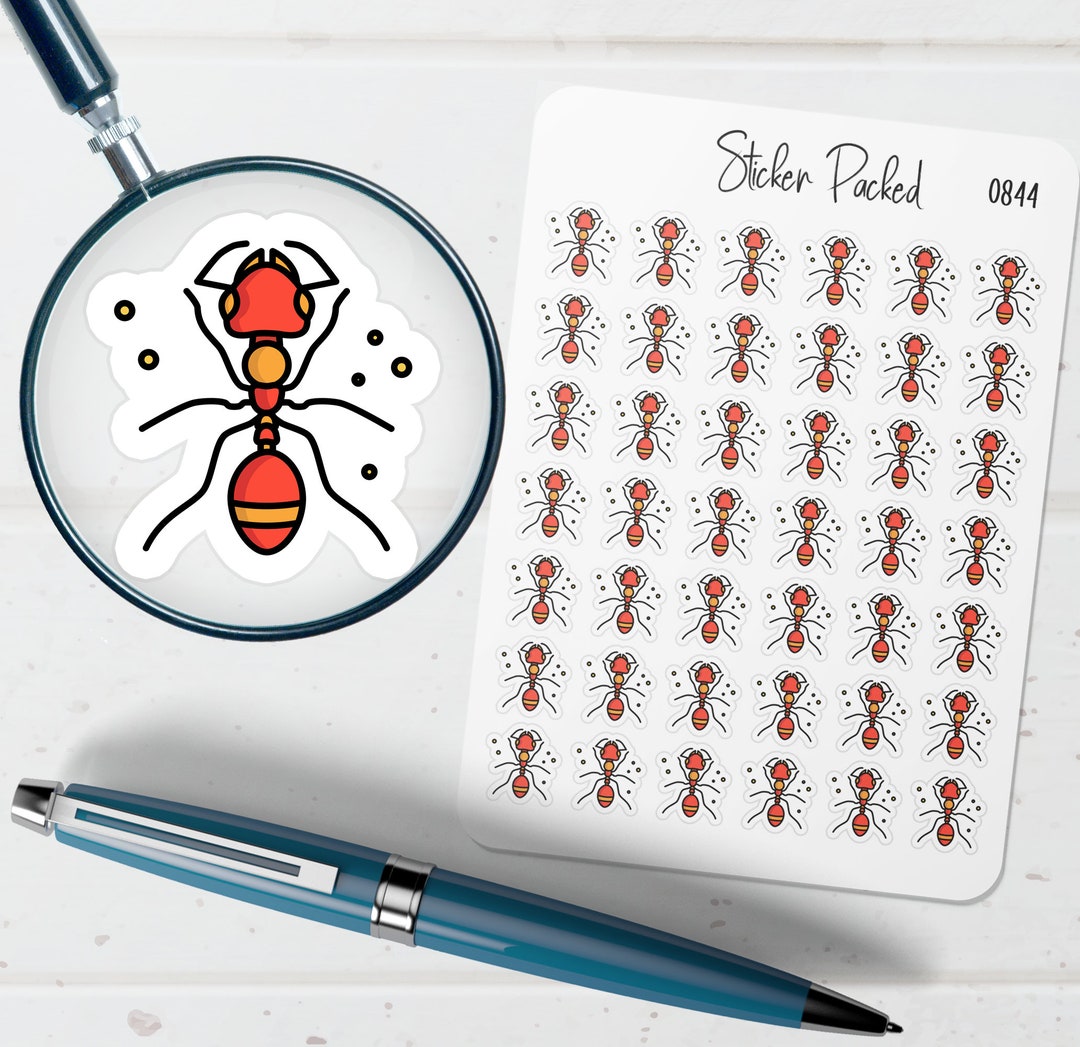 Ant Planner Sticker Ant Icon Sticker Ant Sticker Insect Planner Sticker ...