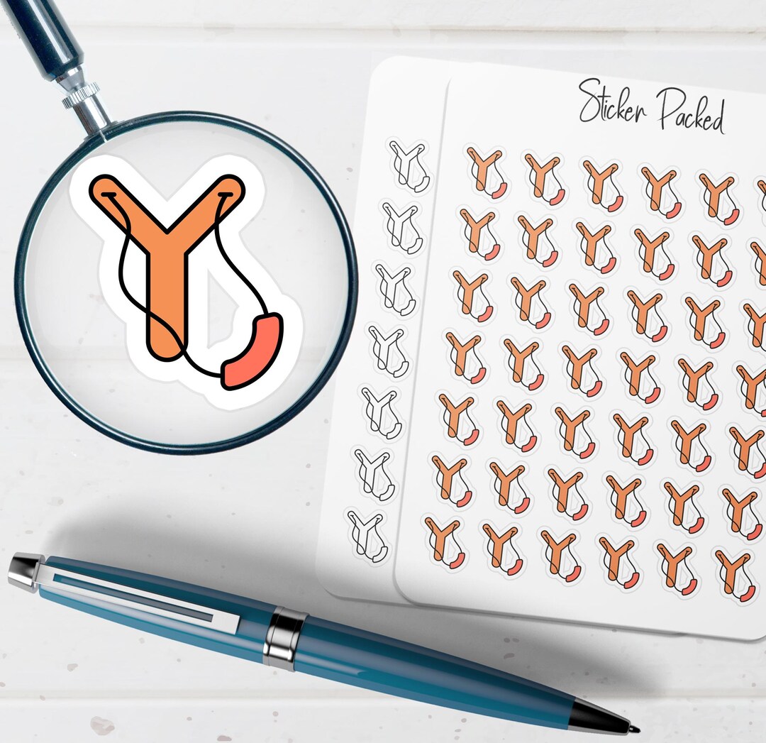 Slingshot Planner Sticker Slingshot Icon Sticker Slingshot Sticker - Etsy
