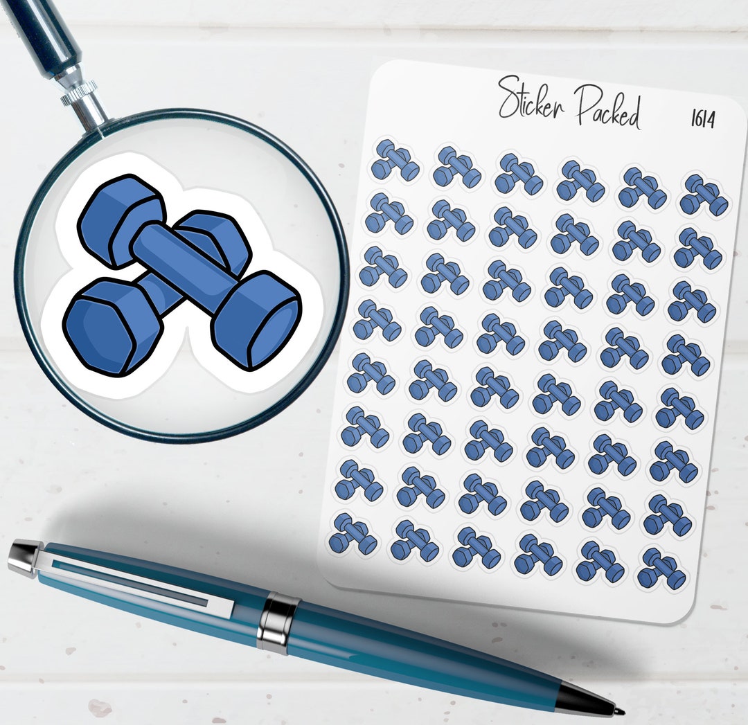 Hand Weights Planner Sticker Hand Weights Icon Sticker Hand Weights ...