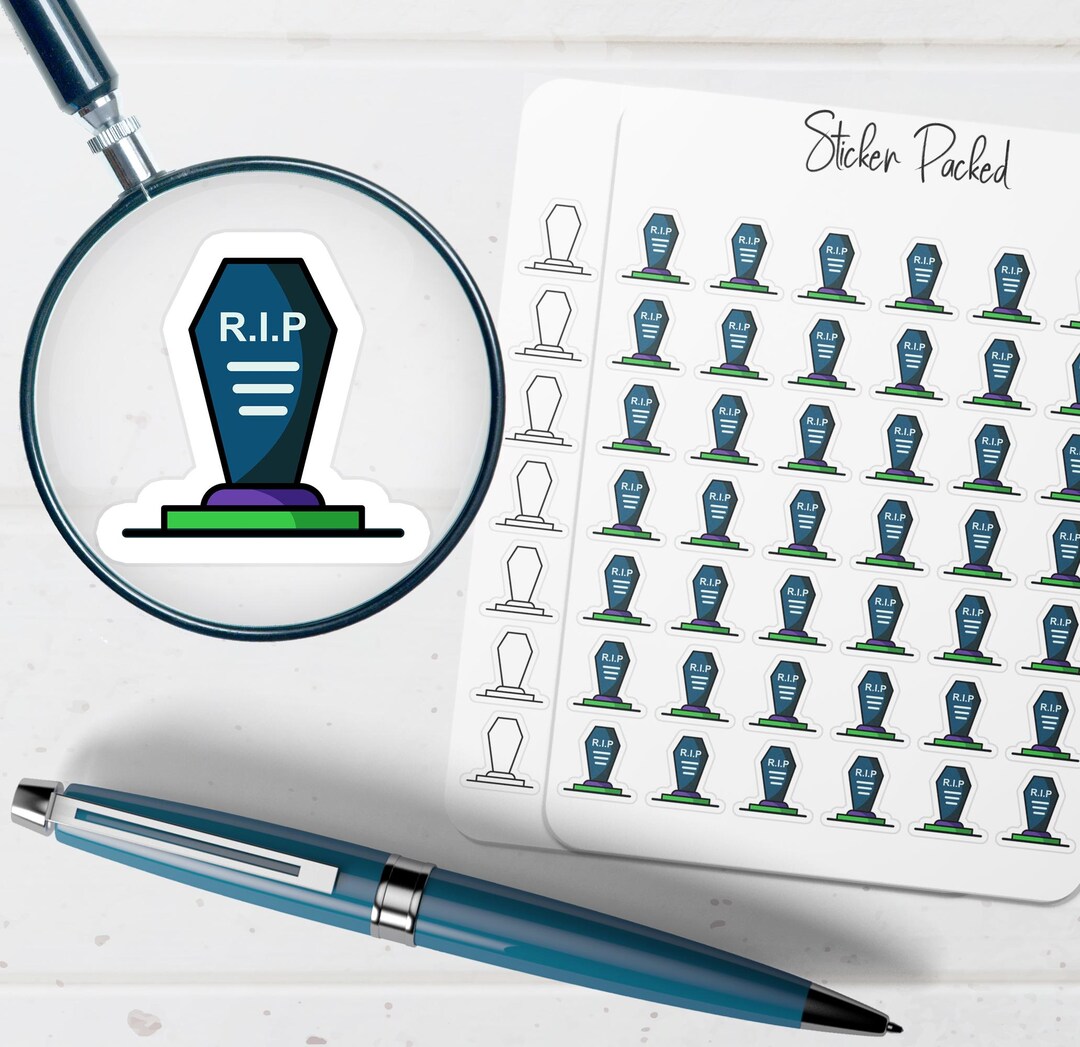 Cemetery Planner Sticker Cemetery Icon Sticker Cemetery Sticker ...