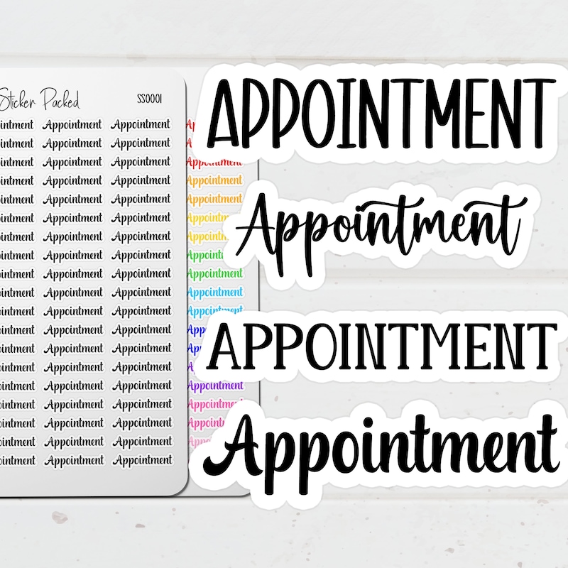 Planner Stickers - Etsy