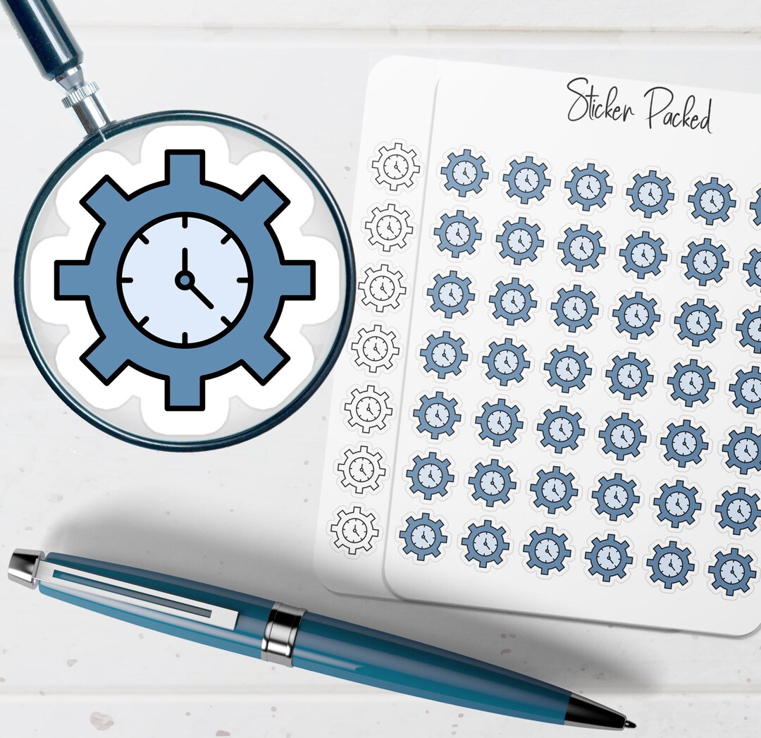 Productivity Planner Sticker Productivity Icon Sticker Productivity ...